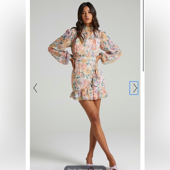 Showpo. | Dresses | Tiahna Dress In Flower Crown | Poshmark